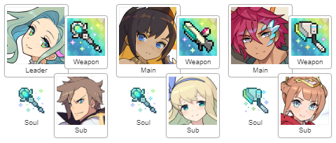 Pf or ability team for haniwa? : r/worldflipper